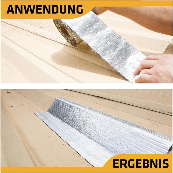 Sika Multiseal Selbstklebendes Bitumen Dach Dichtband 100mm x 3m - Di