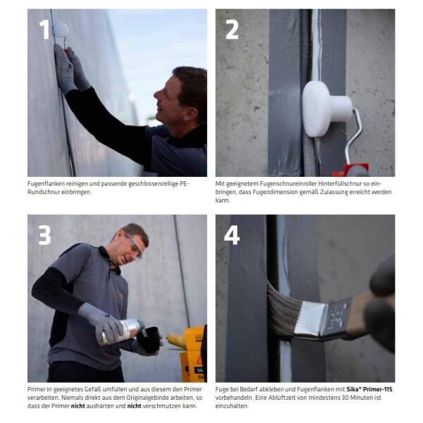 Karton Sikaflex 403 Tank Silo Spezialdichtstoff für JGS Biogas Anlage