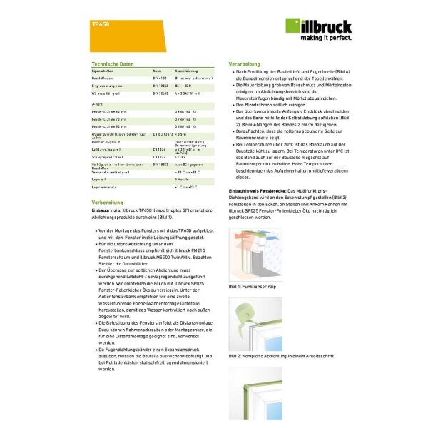 illbruck TP658 illmod trioplex SFI vers. Größen ->hier kaufen - Dicht